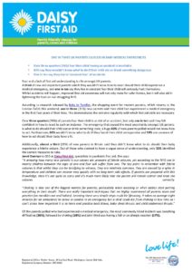 Daisy First Aid - Paediatric First Aid Statistics - Daisy First Aid